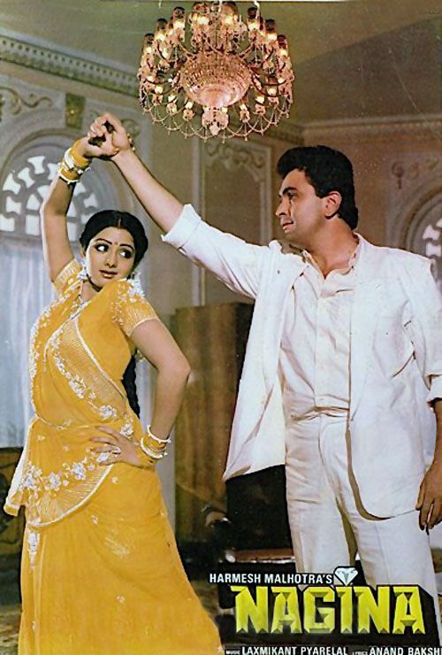 Sridevi: Sridevi and Rishi Kapoor in Nagina (1986)