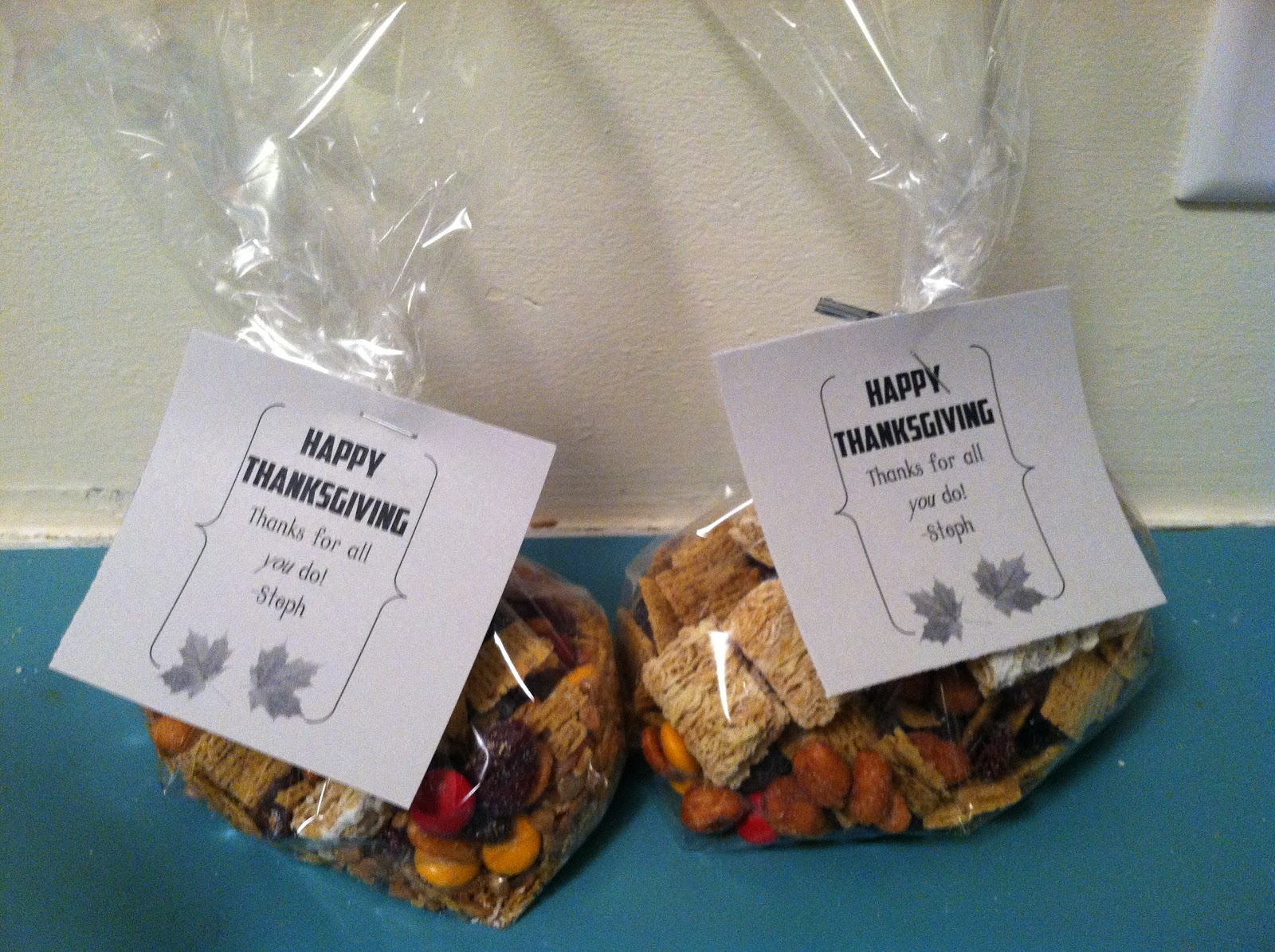 Turning this house... into our home : Thanksgiving Trail Mix & Free ...