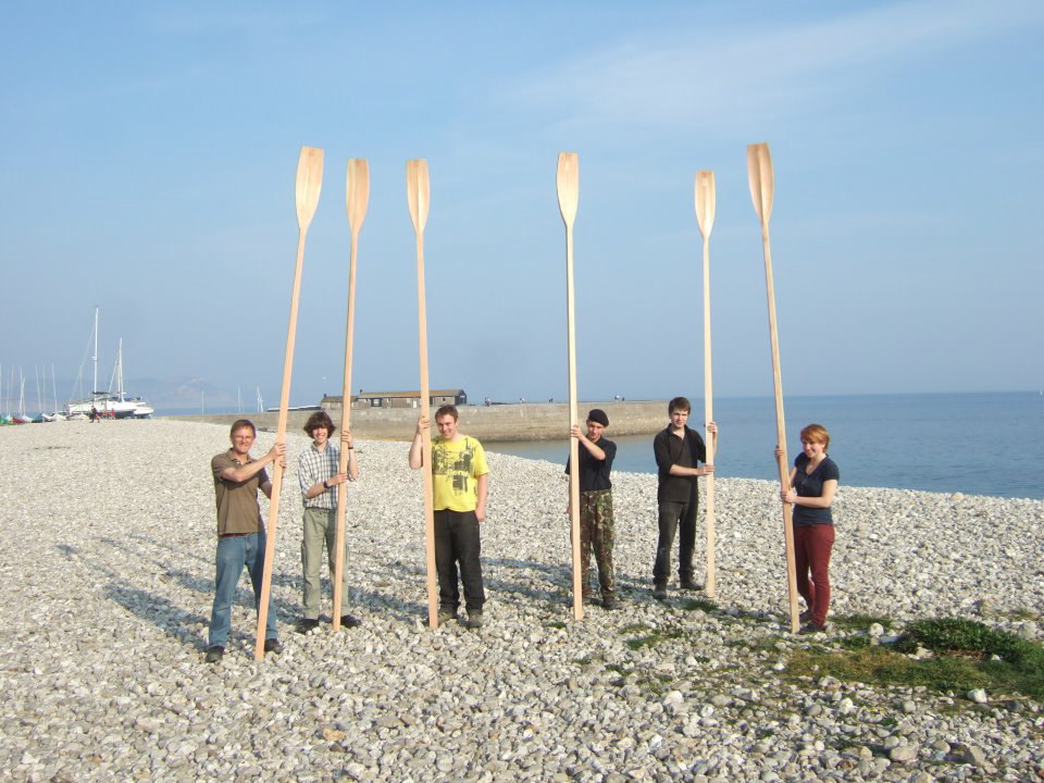 SSRC's new Pilot Gig: Oar Making Course