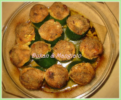 Dukan & Mangiato: Tronchetti di zucchine farcite (PV)