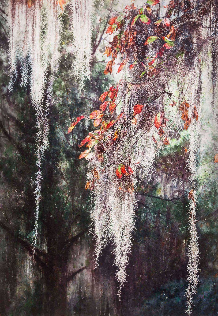 Xi GUO ~ Watercolor | Catherine La Rose ~ The Poet of Painting