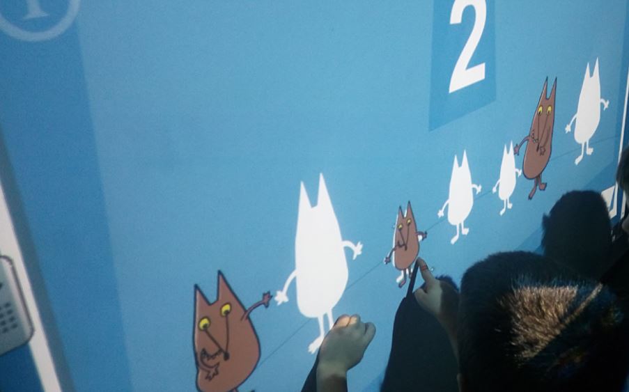 En el aula de Marta: El lobo Matías: actividad en la pizarra digital.