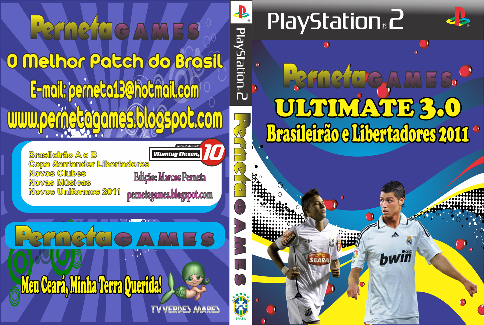 Só CAPAS: BOMBA PATCH 2012 e 2013 ps2