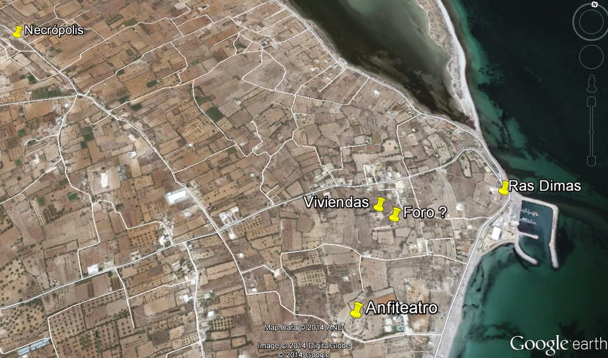 ArqueoLugares: THAPSO. Ras Dimas. Bekalta. Monastir. Túnez