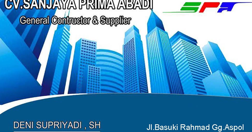 CV.SANJAYA PRIMA ABADI Contructor & Supplier