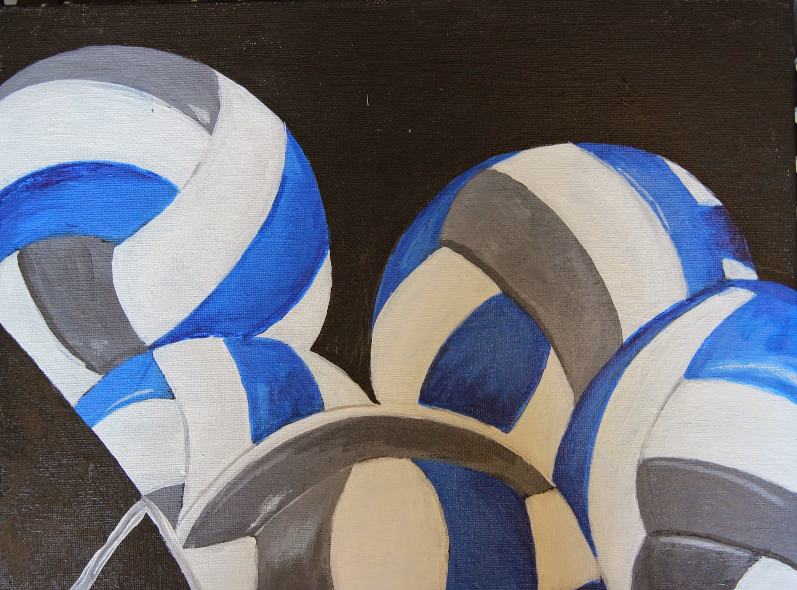 HCHS ART: Painting 2014: Rhythm and Repetition Paintings