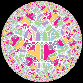 Look at all the people - hyperbolic tiling tdc1285