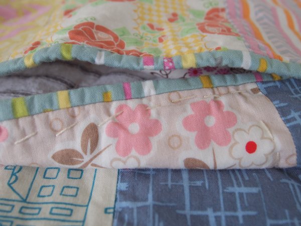 Plum and June: Patchwork Squares Quilt