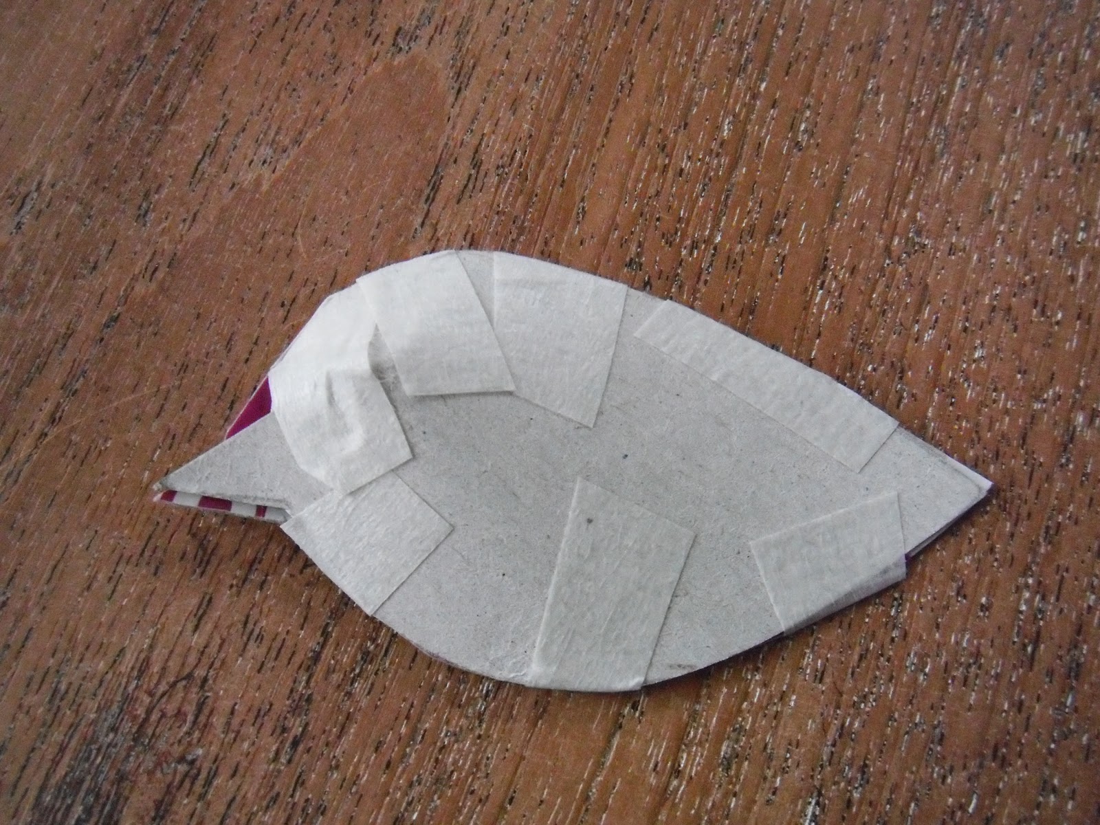 My Curious Tea Party: Free tutorial - little paper bird