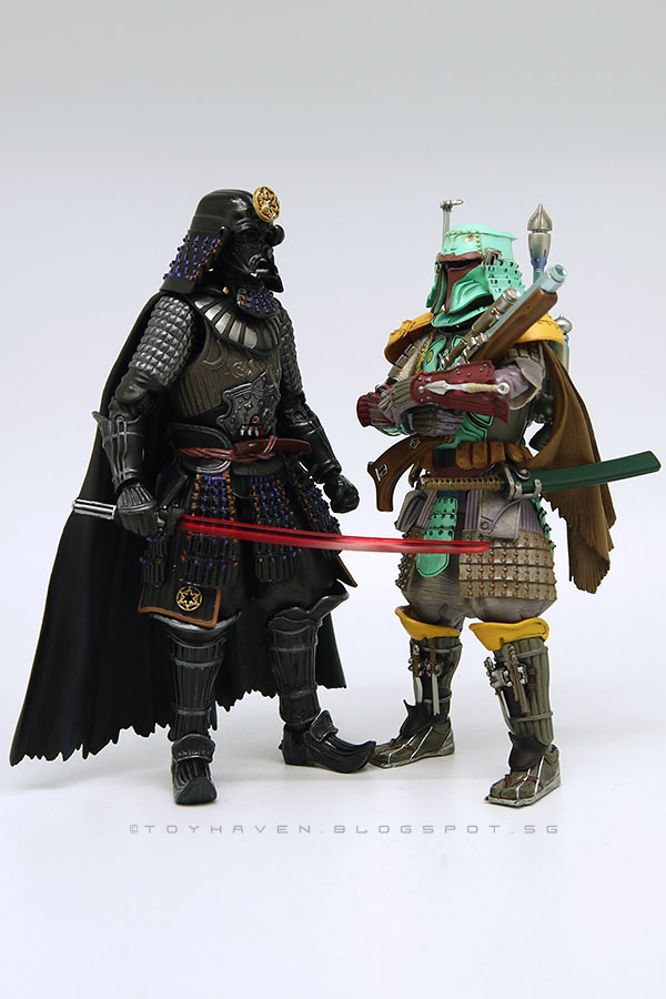 toyhaven: Comparison pictures of Samurai Taisho Darth Vader & Ronin ...
