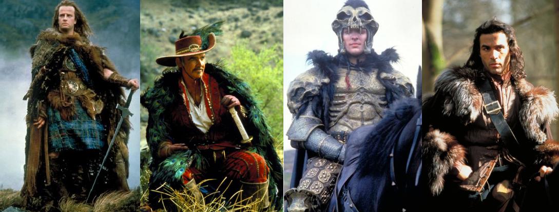 EL SANTUARIO DEL HIGHLANDER: PERSONAJES