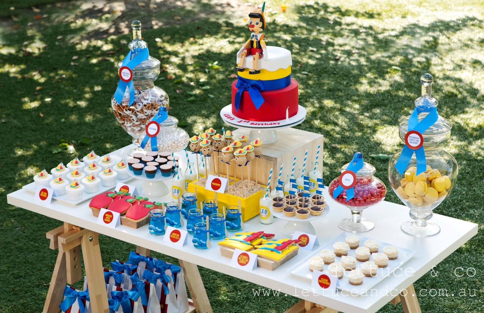 Little Big Company | The Blog: Pinocchio inspired 1st birthday party by ...