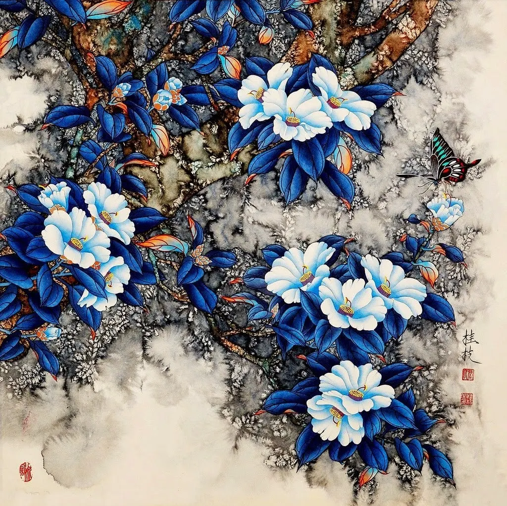Jin Hongjun, 1937 ~ Traditional Chinese painter | Tutt'Art@ | Pittura ...