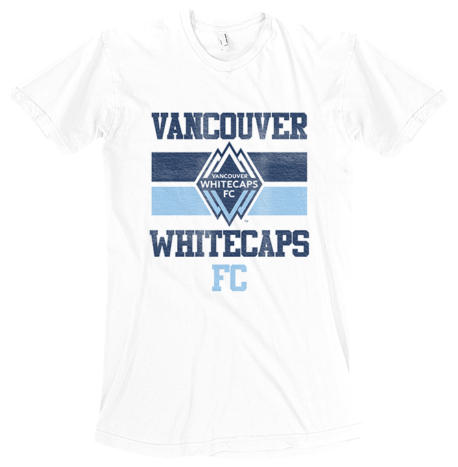 LOWER CASE: VANCOUVER WHITECAPS - NEW T-SHIRT