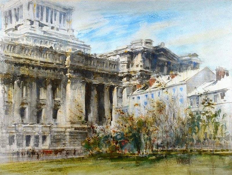 Artimañas: WILLIAM WALCOT - Arquitectura - Acuarelas y grabados