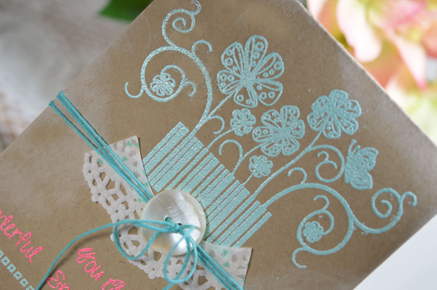 Lori Hairston: Heat Embossing with Paper Sweeties