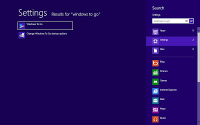 My Tech Sharing: How to create Windows To Go workspace in Windows 8