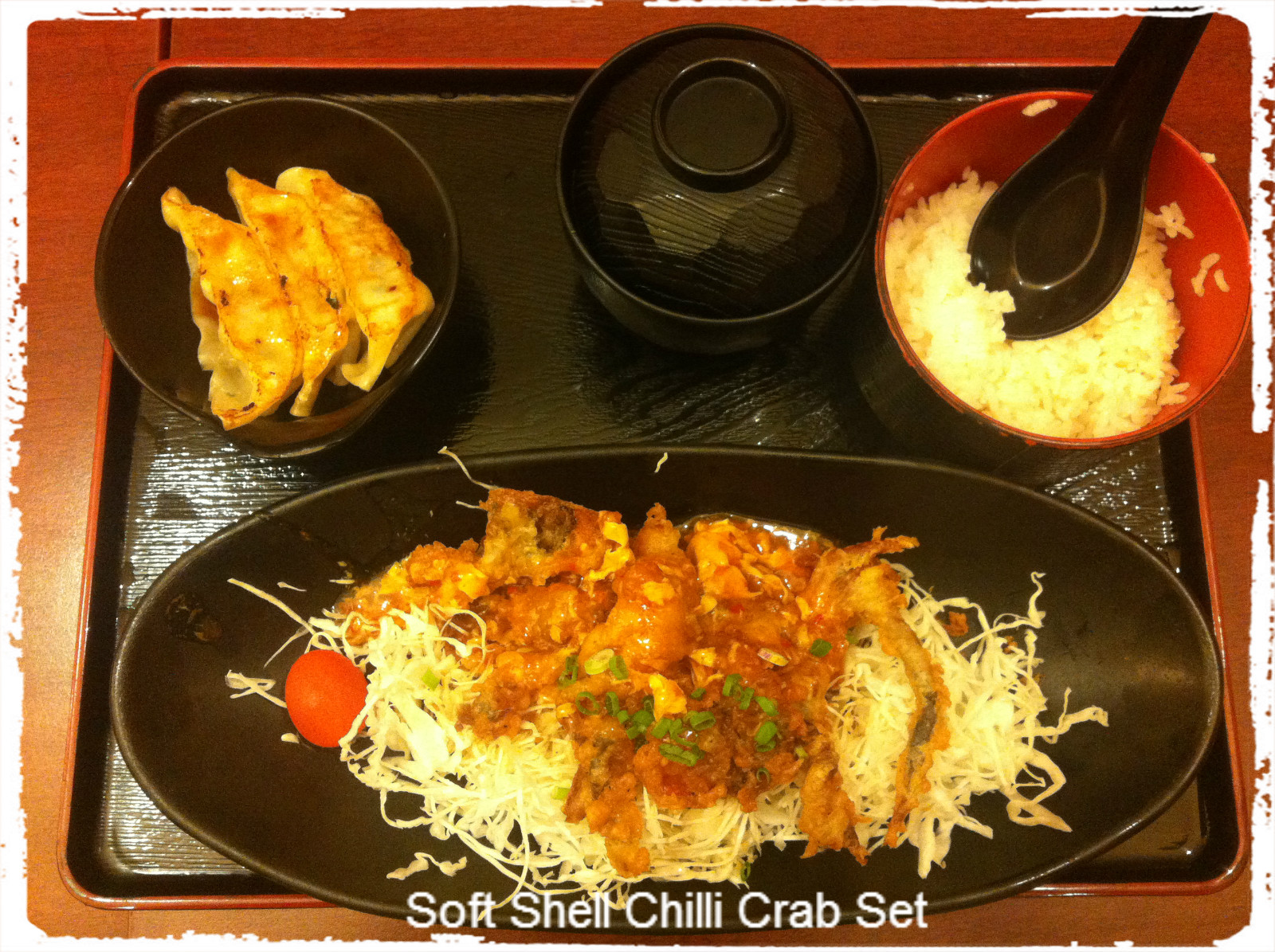 giraffeC eat.Singapore: Soft Shell Chilli Crab @ Japanese Gourmet Town