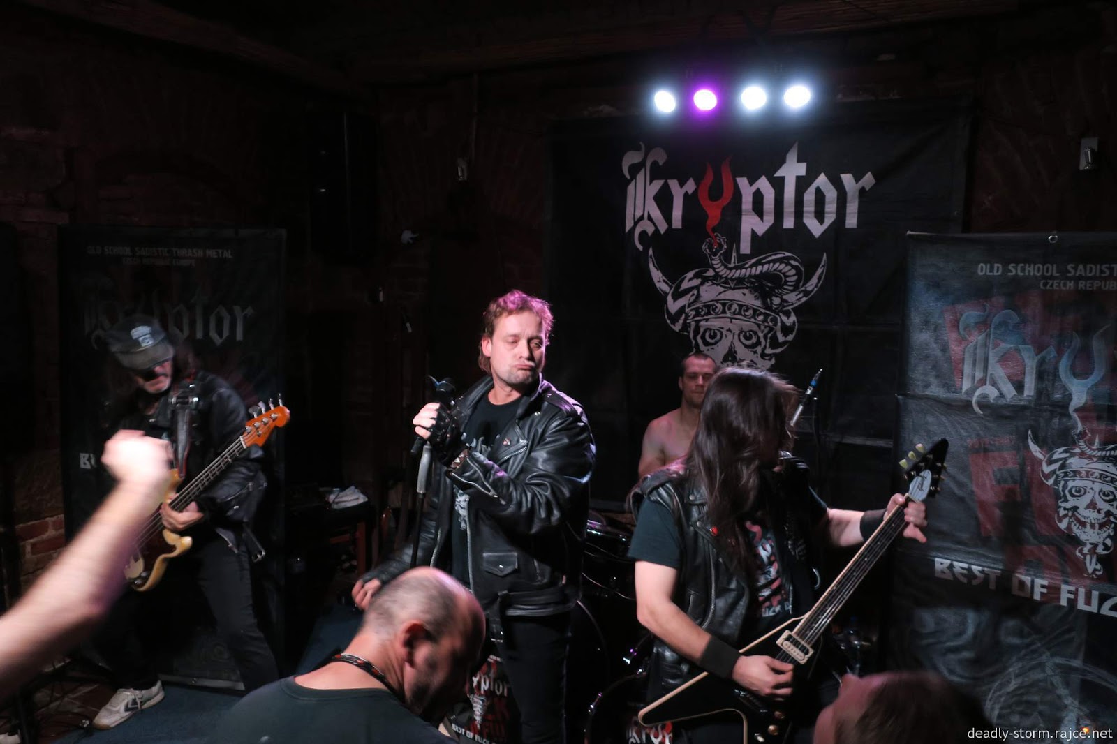 Report, photos, video - KRYPTOR, LAID TO WASTE, TOXIC PARADISE - club ...