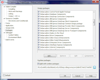 Rob’s Technology Corner: Runtime/Designtime what? Delphi Packages