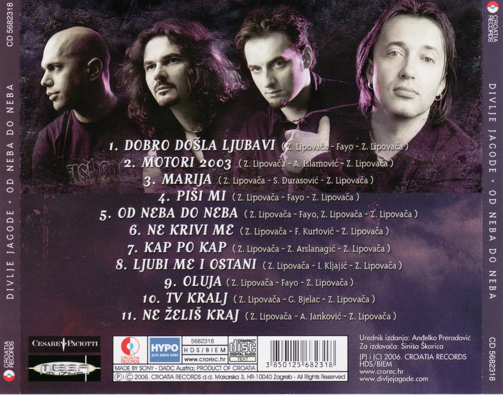 Magaza-Diskografije: Divlje Jagode (1977-2016) - Diskografija