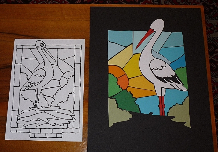 Ildikó oldala: Gólyás kép