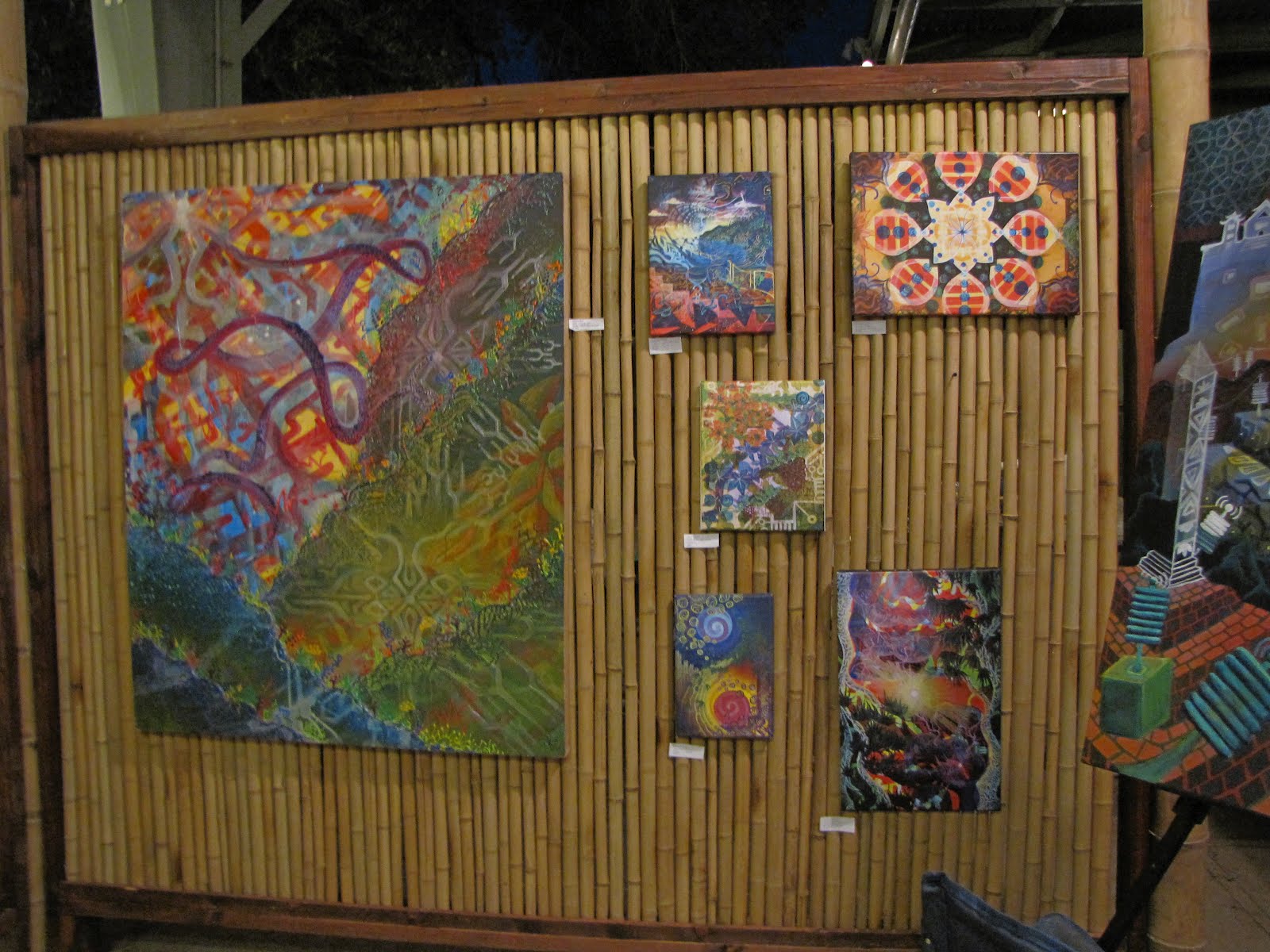 Branches Mobile Gallery Install @ Lucidity Festival