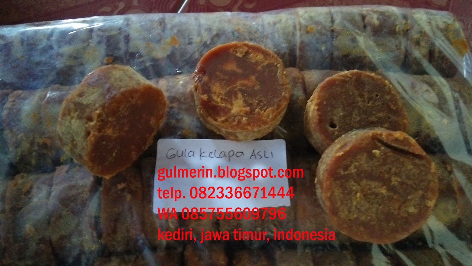 GULA MERAH INDONESIA: GULA MERAH NIRA KELAPA KOIN