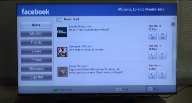 Stuff about Games: How to use Facebook App on Smart TV