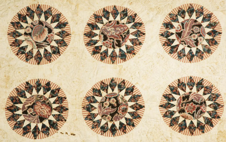 Barbara Brackman's MATERIAL CULTURE: Early Circular Pieced Designs