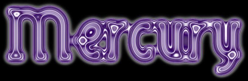 Text Effect Tutorials: TUTORIAL: a mercury text effect