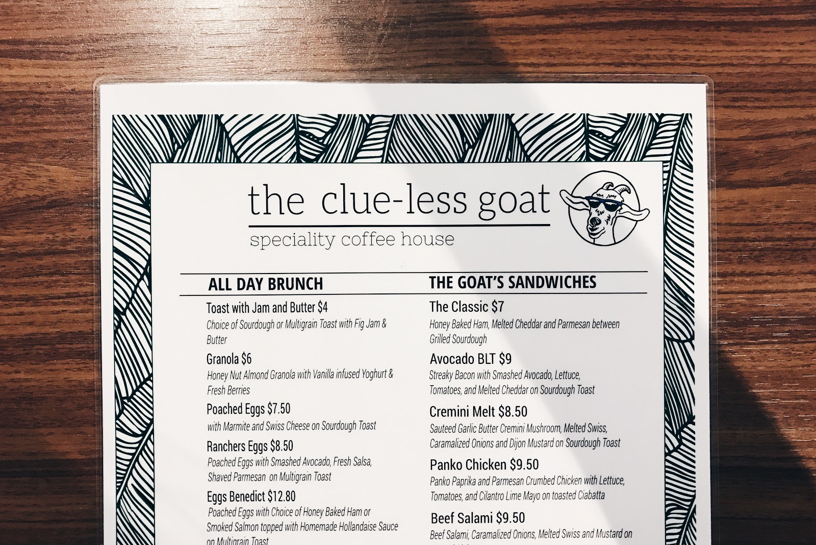the clueless goat . novena . Pei Jhu K.