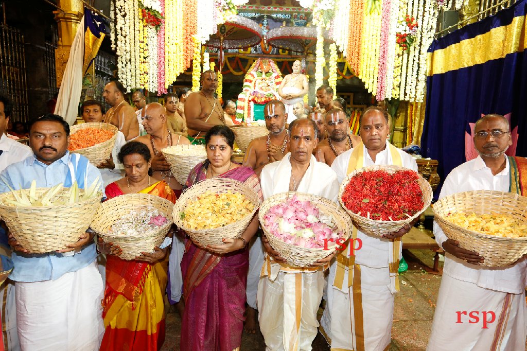Grand Pushpa Yagam at Padmavati Ammavari Temple - rspnetwork.in