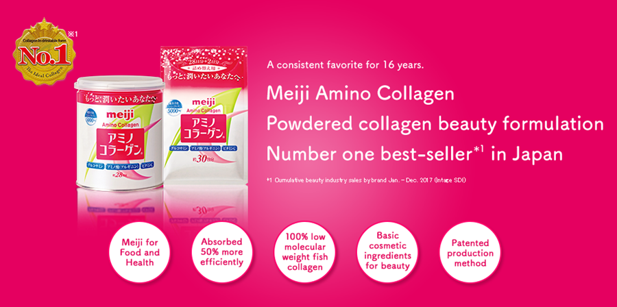 Product Review: Meiji Amino Collagen Powder 2018 | Dear Kitty Kittie ...
