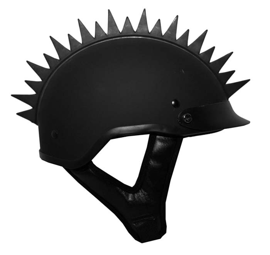 Motorcycle Helmets: Motorcycle Helmet Mohawks