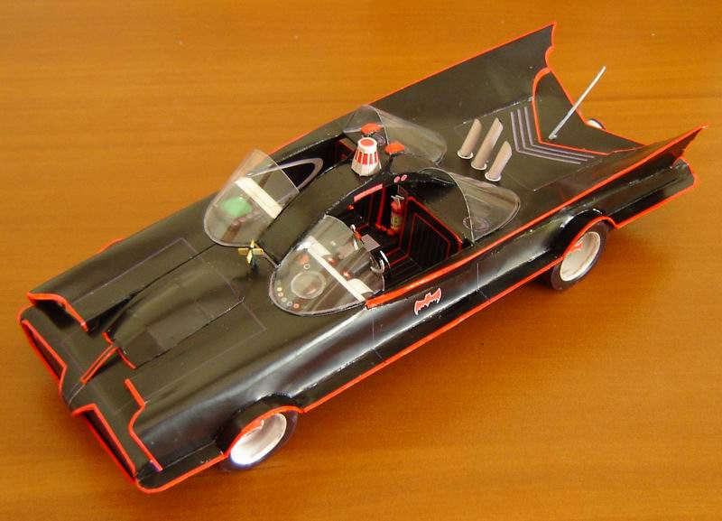 papercrafts from prabhu: 1966 Batmobile Papercraft