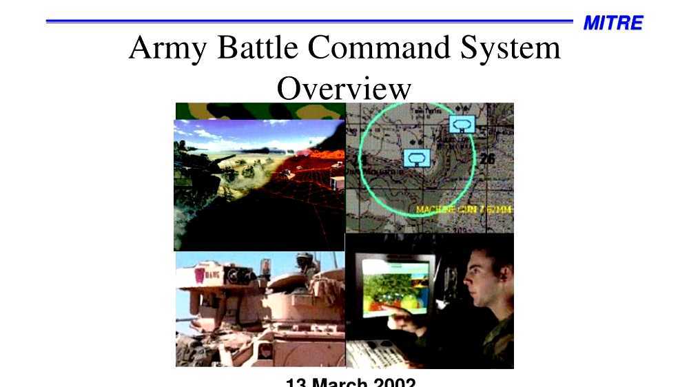 Army Battle Command System