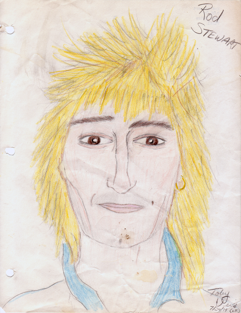 M.E.L.T.: Teenage Scribbles: Rod Stewart