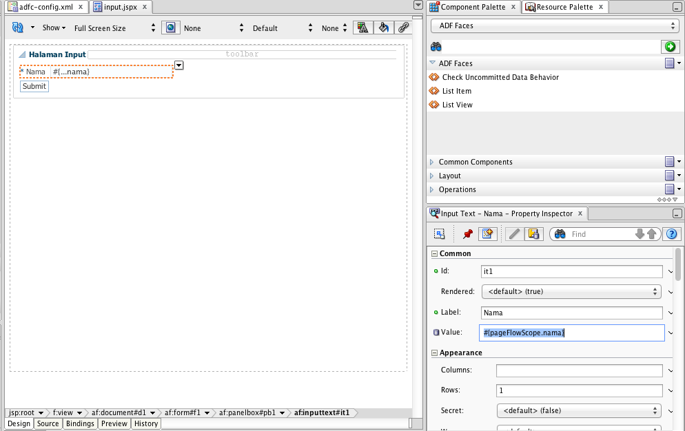 Nostra Technology Adf Method Call Di Taskflow