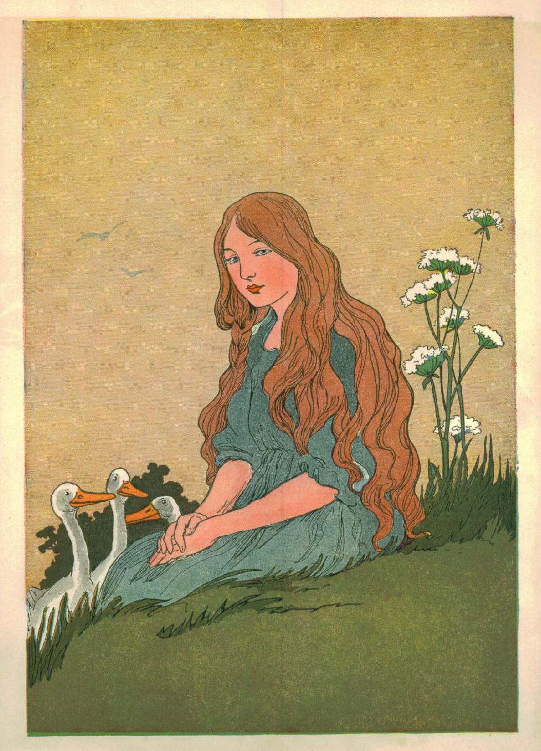 The Vintage Read: Vintage and Beautiful Mother Goose Prints
