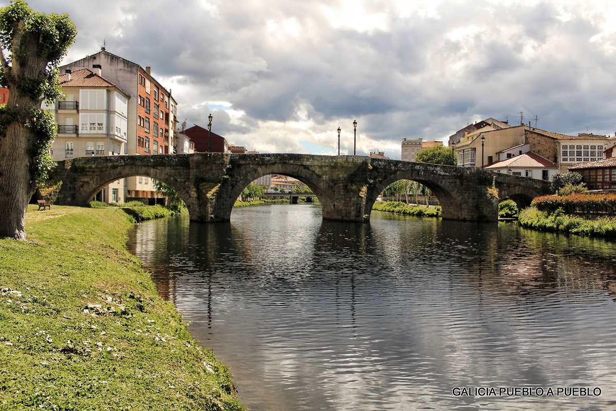 GALICIA PUEBLO A PUEBLO: A PONTE VELLA, MONFORTE DE LEMOS
