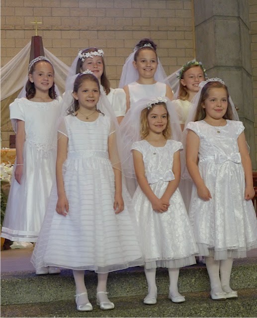 Father Julian's Blog: Bend First Holy Communion