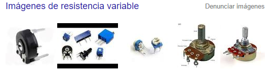 Tecnologia : Resistencias variables