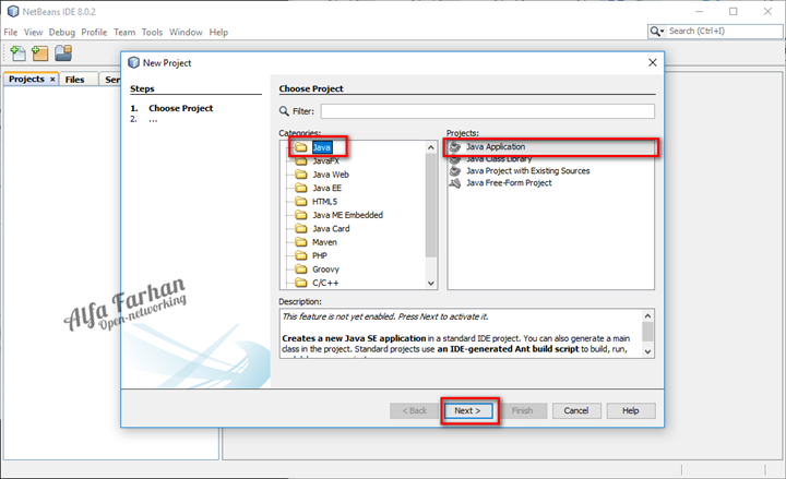 Java Programming 2 - Membuat Project Di Netbeans ~ Open Networking