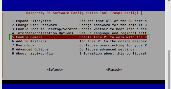 I touchs: openFrameworks: Control The Raspberry Pi Camera Module