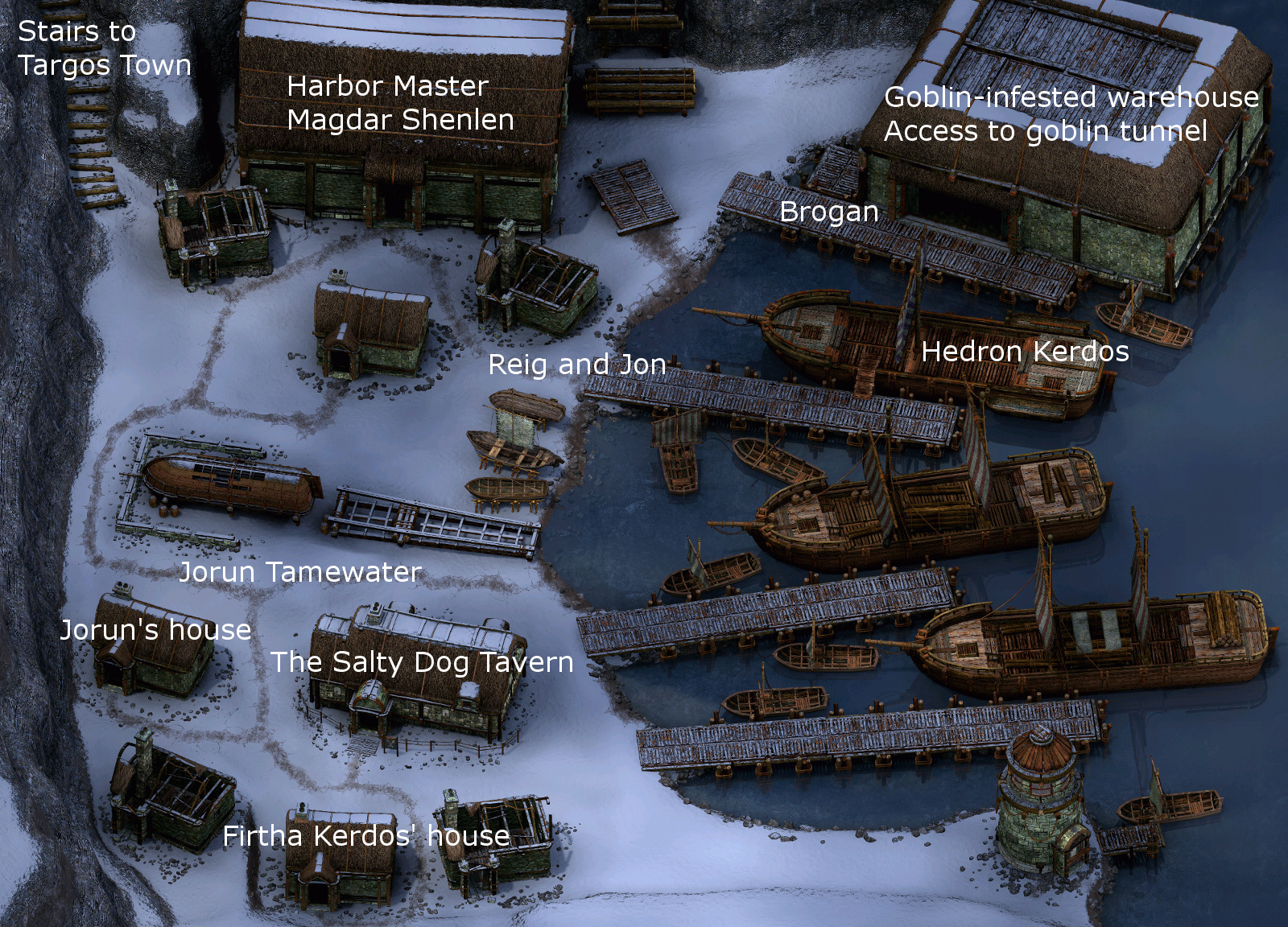 Lilura1: Icewind Dale 2, TARGOS walkthrough