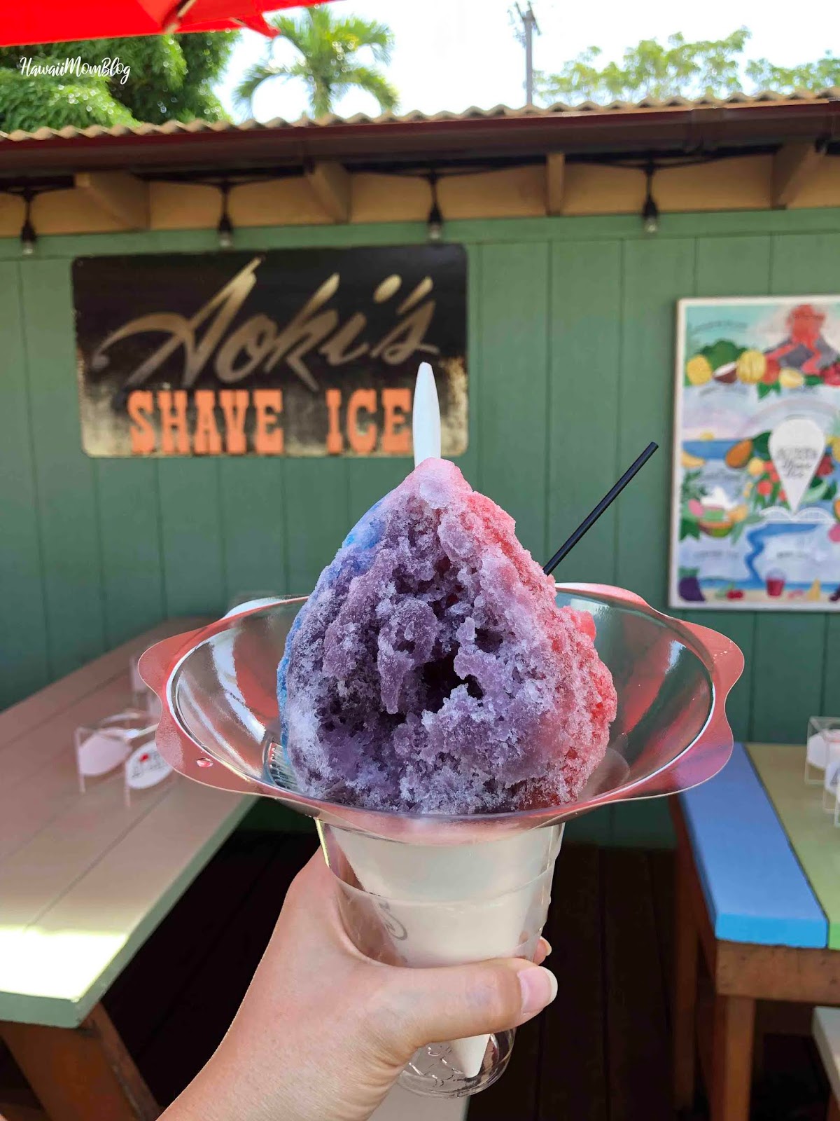 Hawaii Mom Blog: Shave Ice Shake at Aoki's Shave Ice