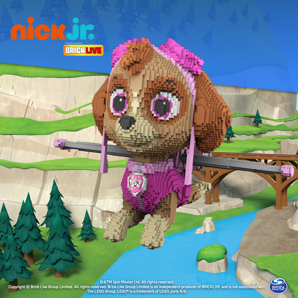 NickALive!: Live Company Group Unveils First Look at Nick Jr. BRICKLIVE ...