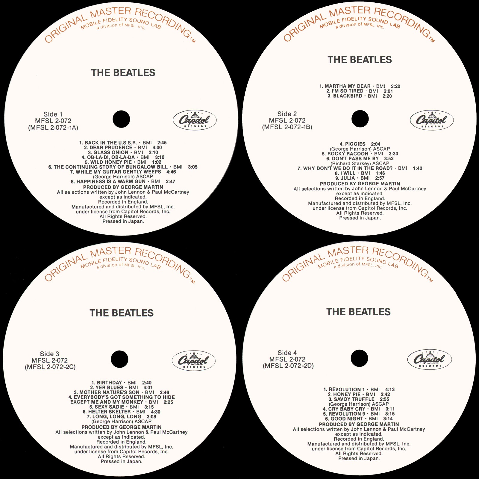 Vinyl para Digital: Beatles - 1968 - The Beatles [White Album] [VINYL ...