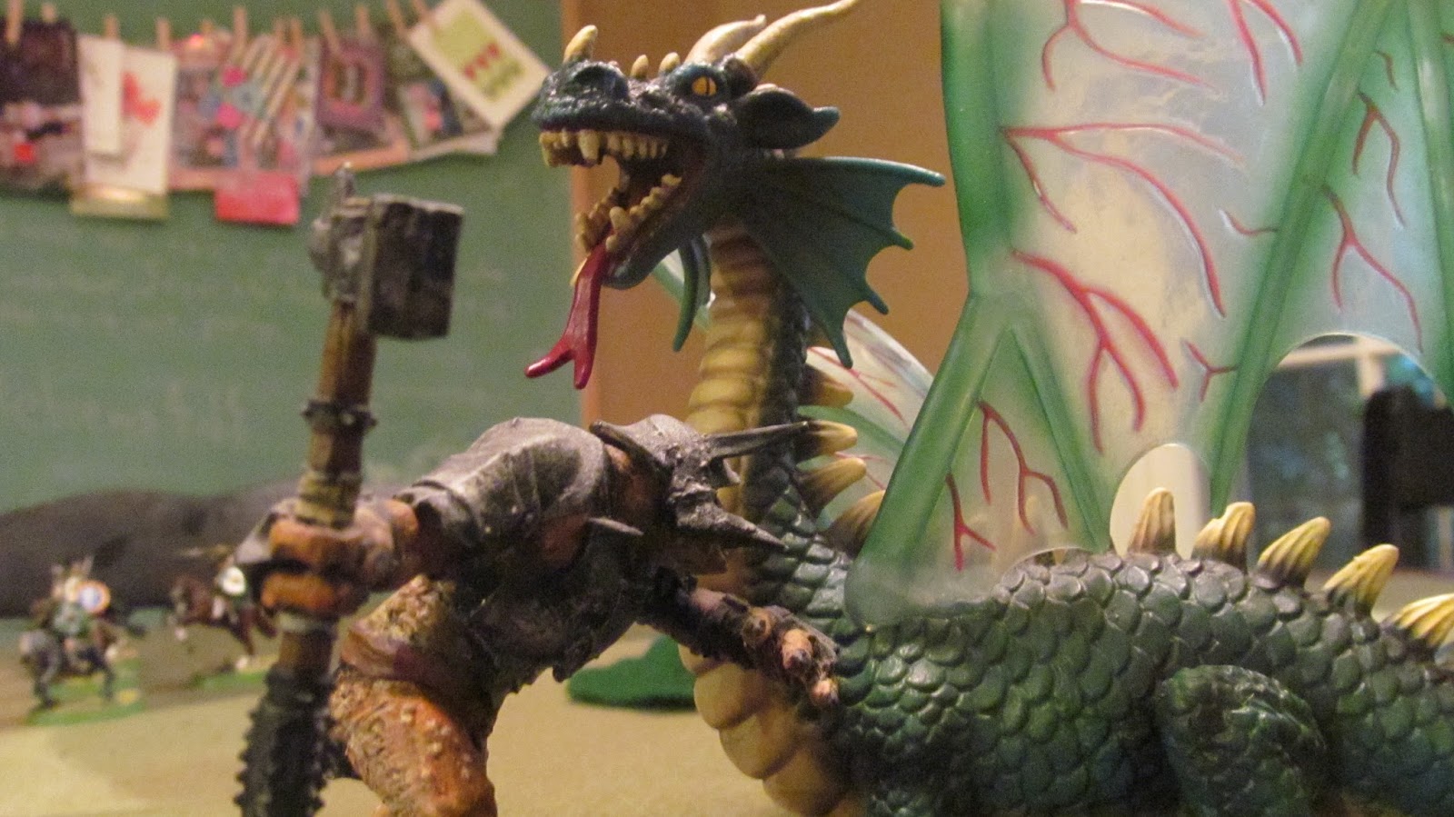 Toy Soldiers and Dining Room Battles: I love Dragon Rampant